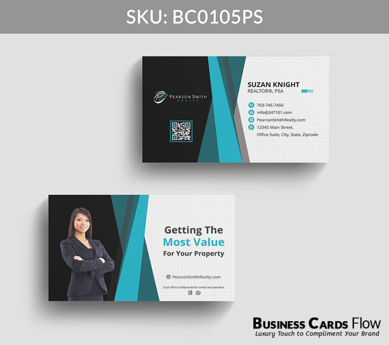 Pearson Smith Business Cards - BC0105PS - Business Cards Flow