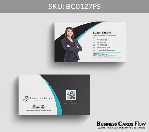 Pearson Smith Business Cards - BC0127PS - Business Cards Flow