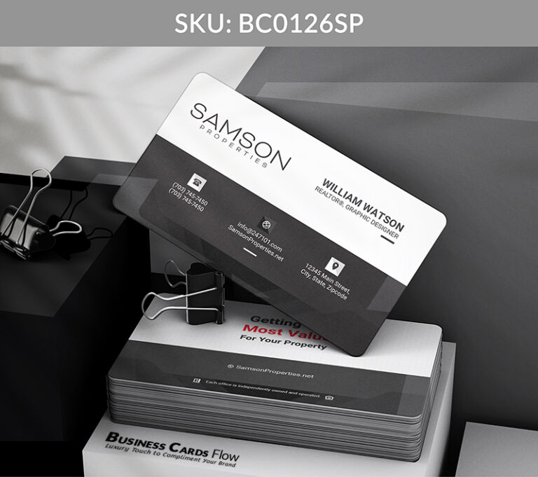 Samson Properties Business Cards - BC0126SP - Business Cards Flow